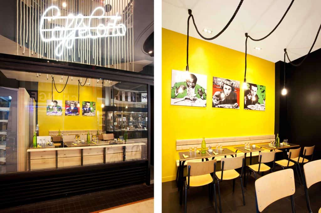 Restaurant Caffe Corto Paris - Denise Omer Design | Architecte d ...
