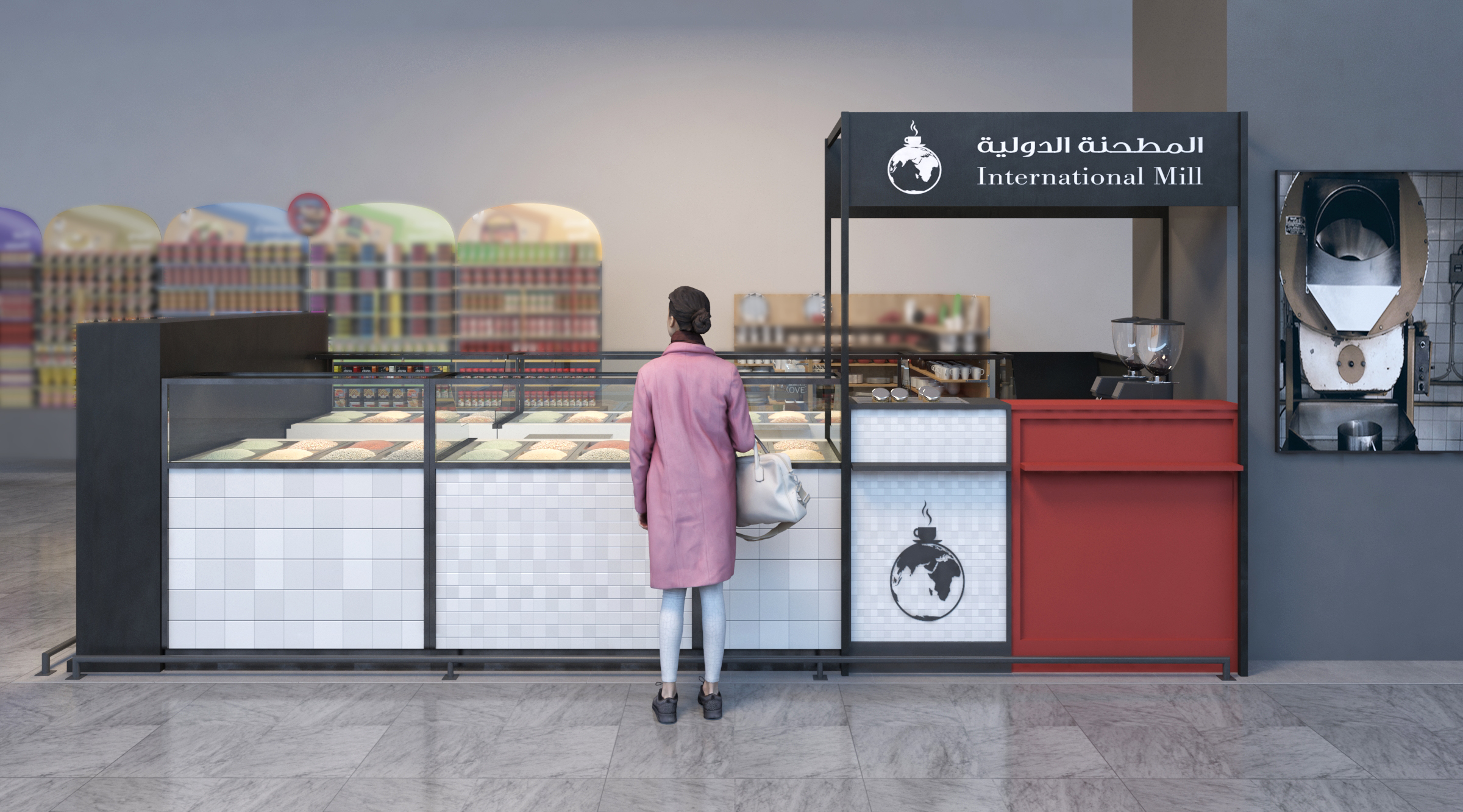International Mill- SULTAN CENTER - visuel 2 - Denise Omer Design ...